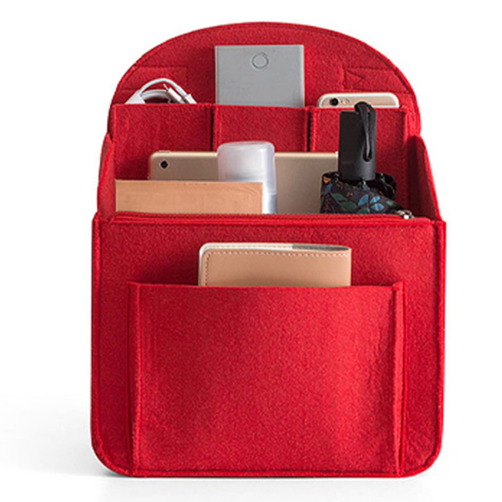 Backpack Felt Insert Pocket Lightweight Shoulder Bag Handbag Travel ...