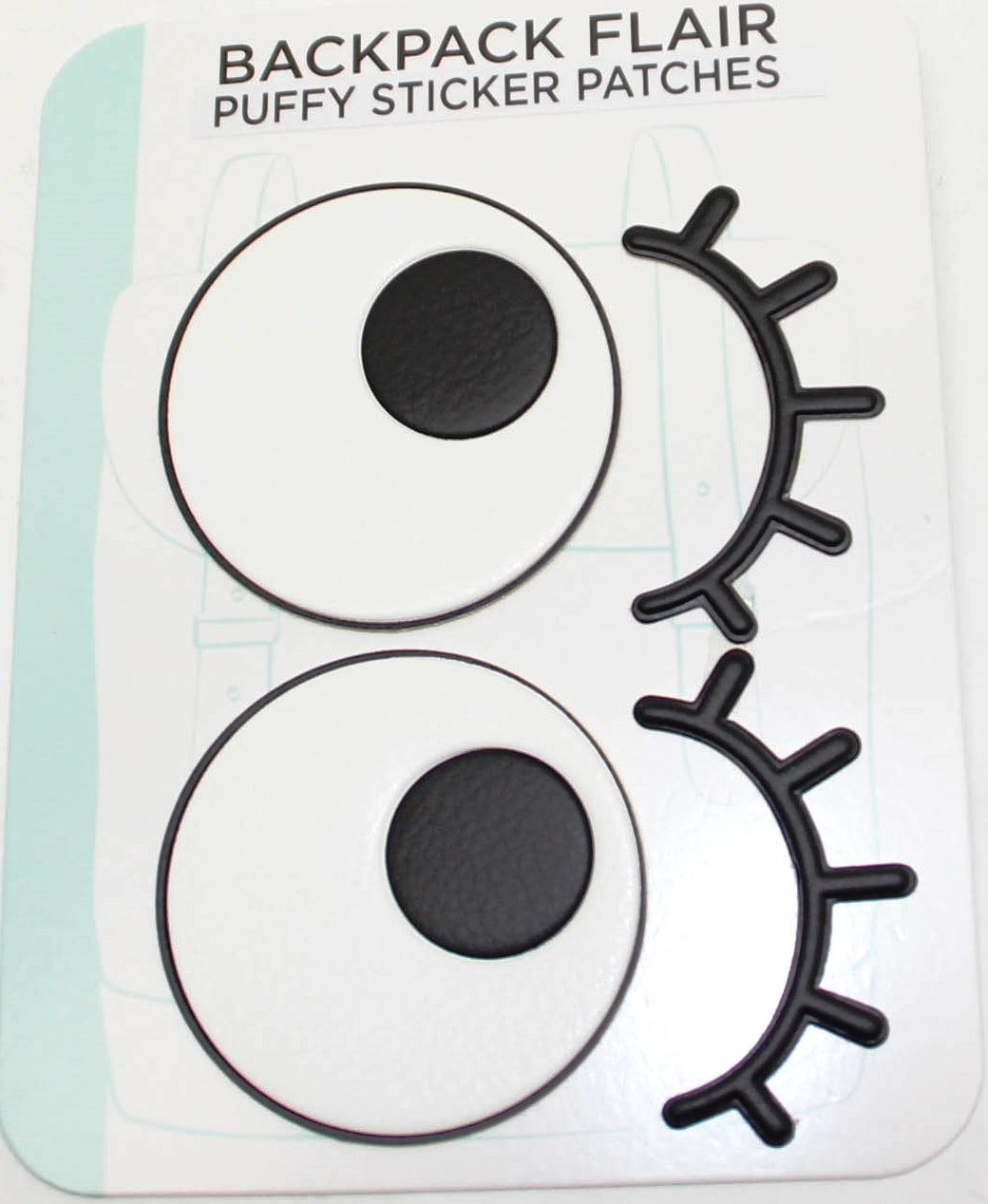 Backpack Flair Puffy Sticker Patches, Eyes - Walmart.com