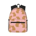 Backpack For Women/Men - Bird Capybaras Pink Lightweight Travel Bag ...