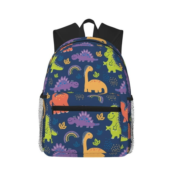 Backpack For Women/Men - Cartoon Dinosaur Cute Lightweight Travel Bag ...