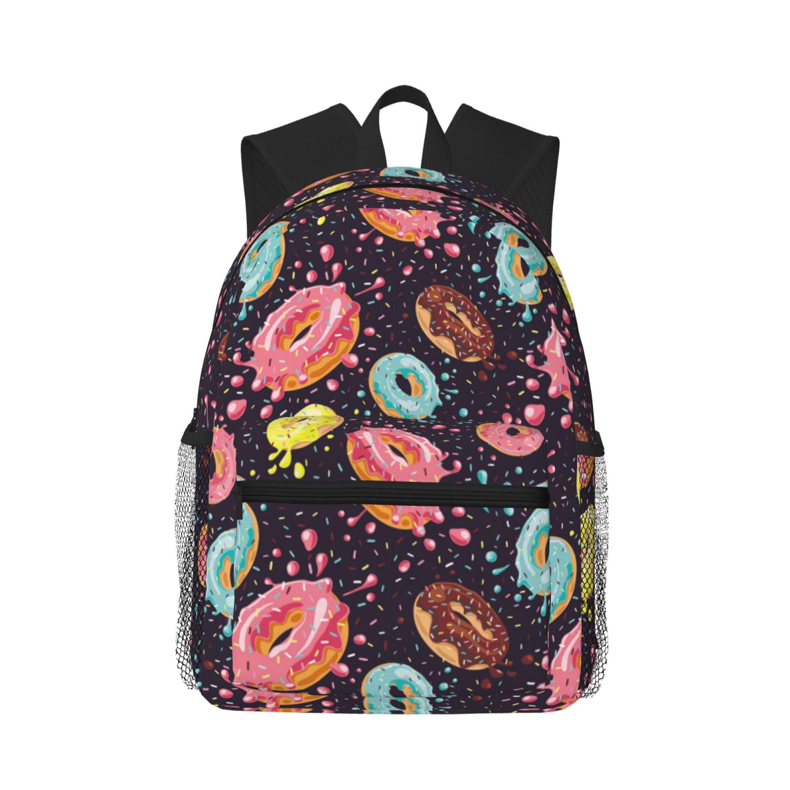 Backpack For Women/Men - Donut Print No.9017 Lightweight Travel Bag ...
