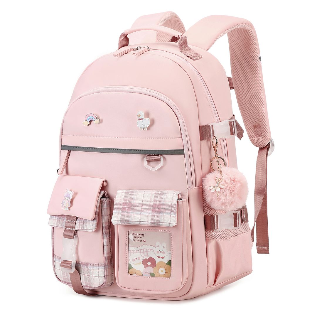 Backpack for Girls Teens Bookbag Set Laptop Backpack Shoulder bag with ...