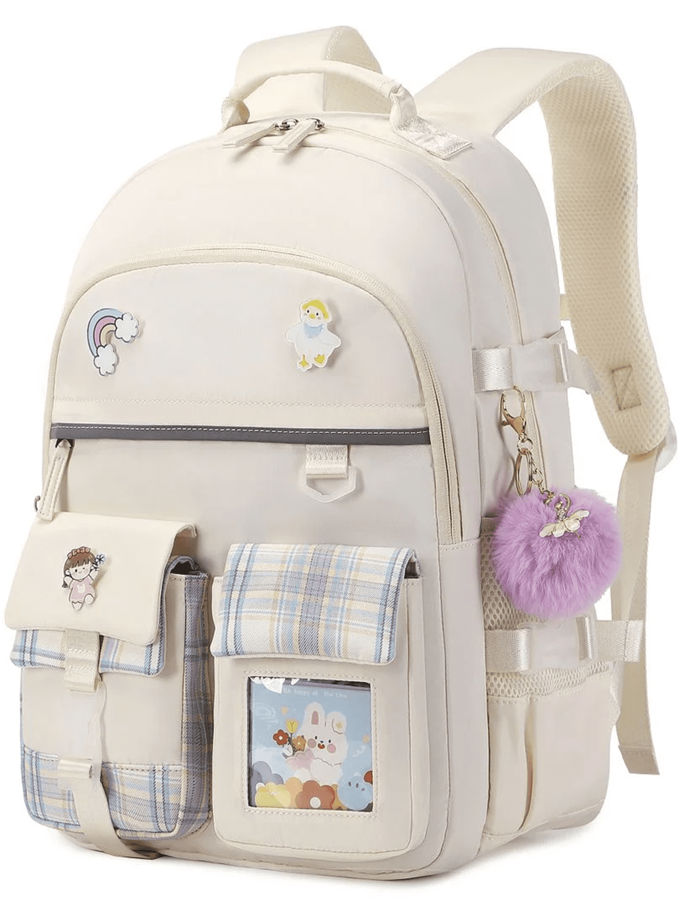 AO ALI VICTORY Backpack for Girls, 15.6 inch Laptop School Bag Kids ...