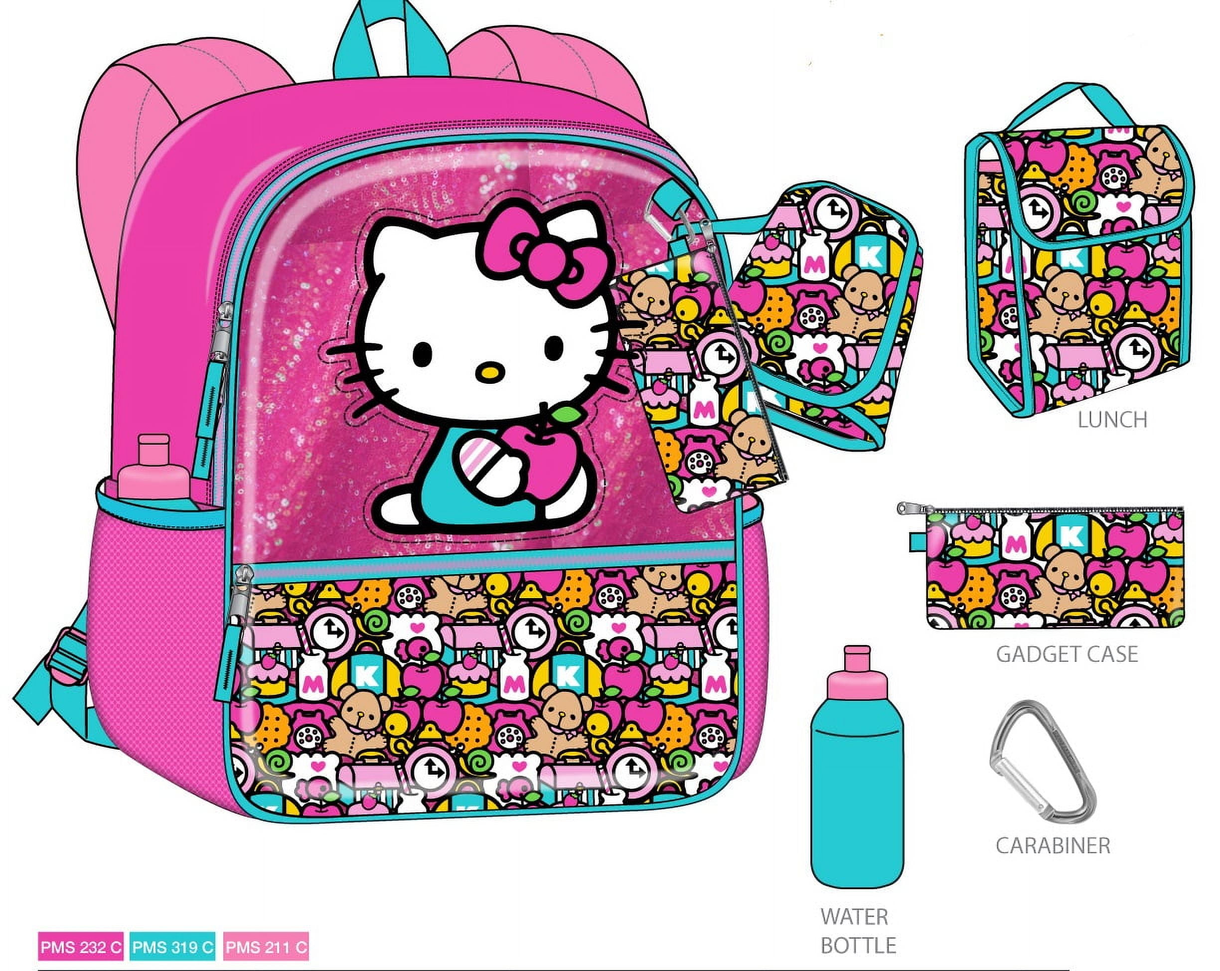 Backpack - Hello Kitty - Set of 5 Spankle - Walmart.com