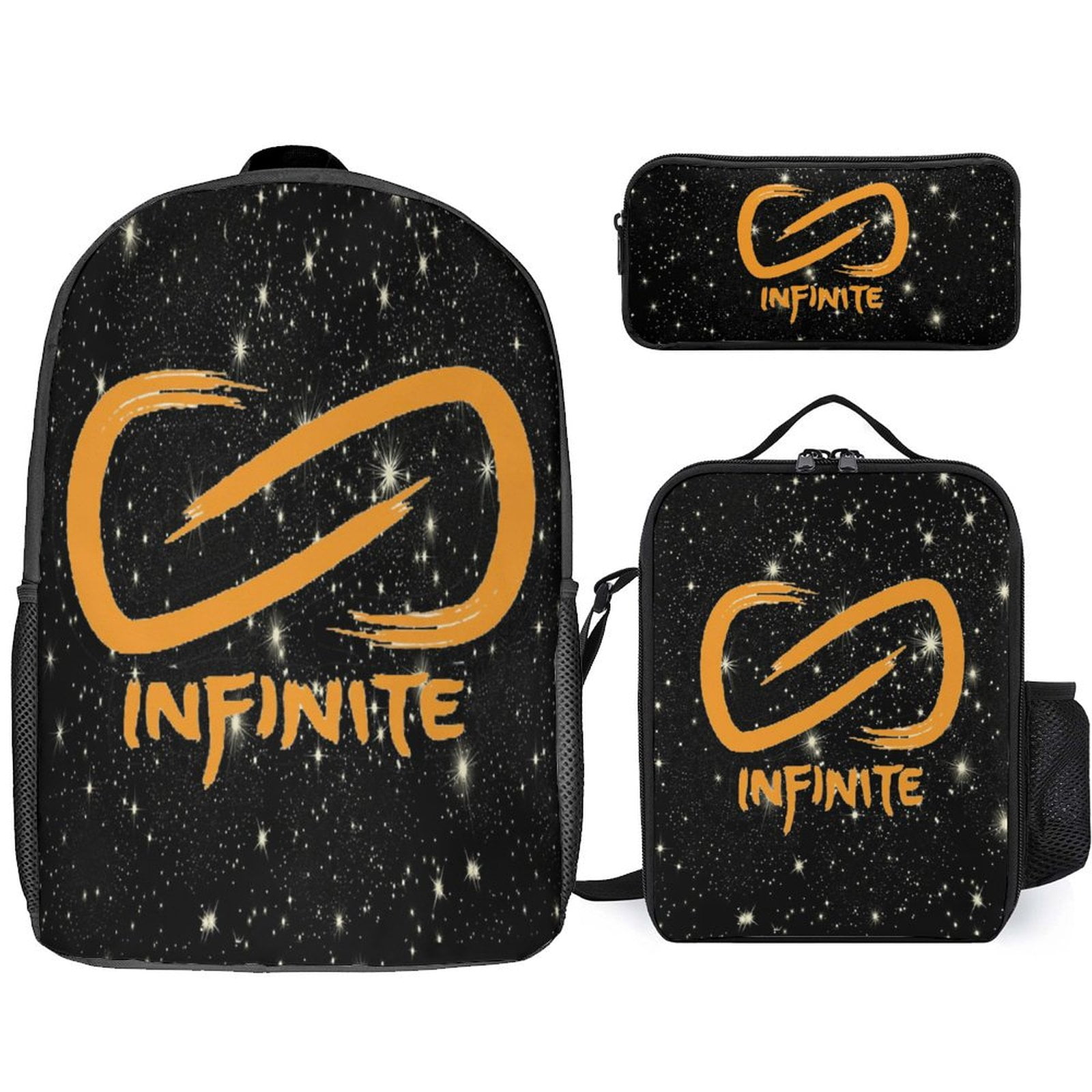 Backpack Infinite Lists Three Piece Set Combination Backpack + Pencil ...