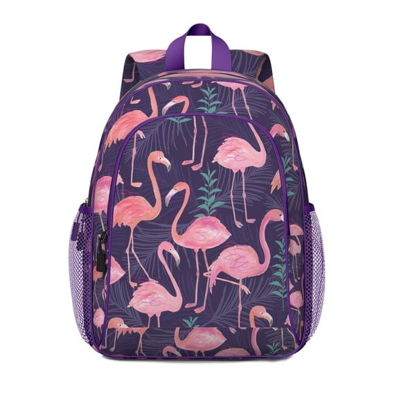 Backpack Inspired by Tropical Flamingo Retreat Artwork with Spacious ...