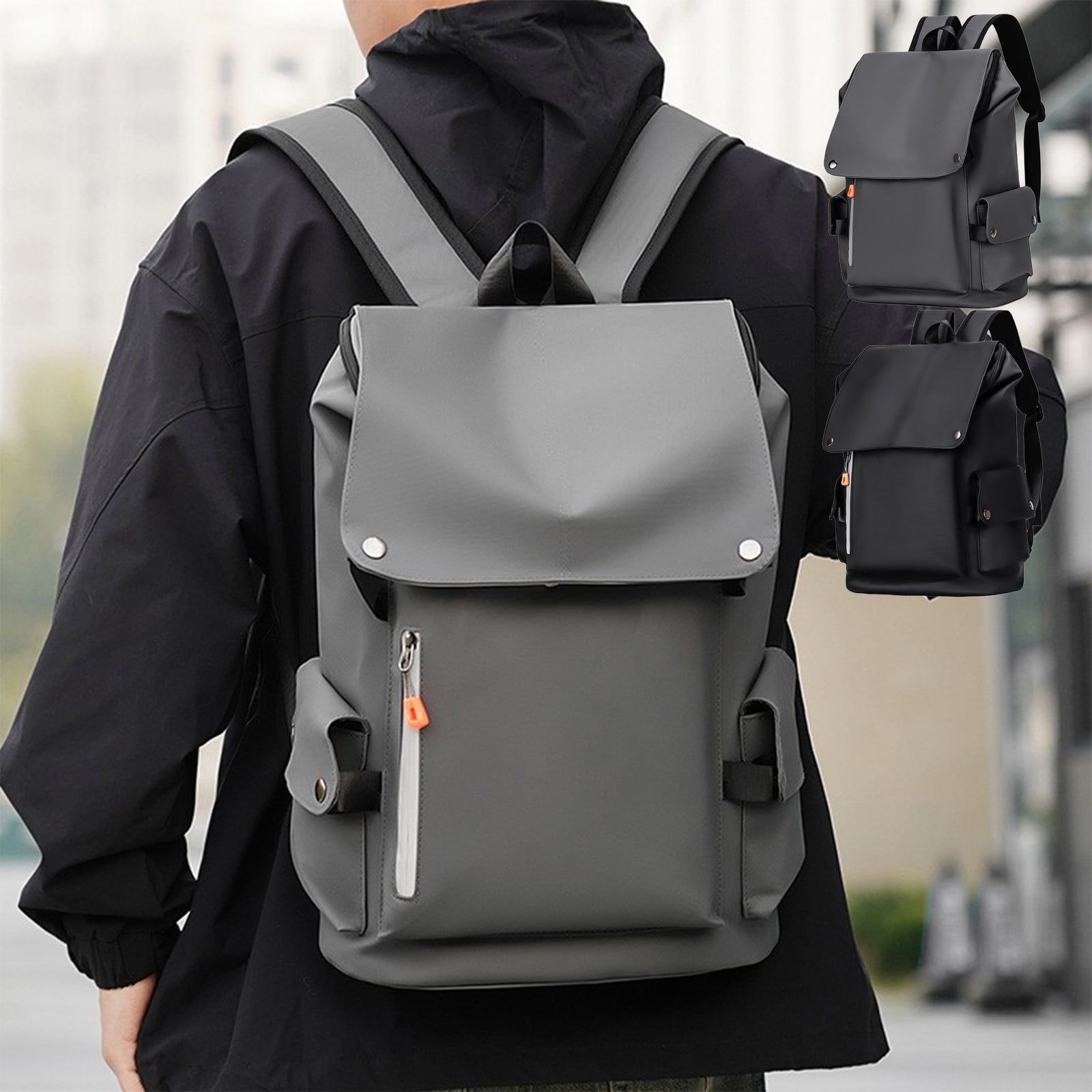 Backpack Laptop Bag, Sports Travel Bag, Waterproof Nylon, Ergonomic ...