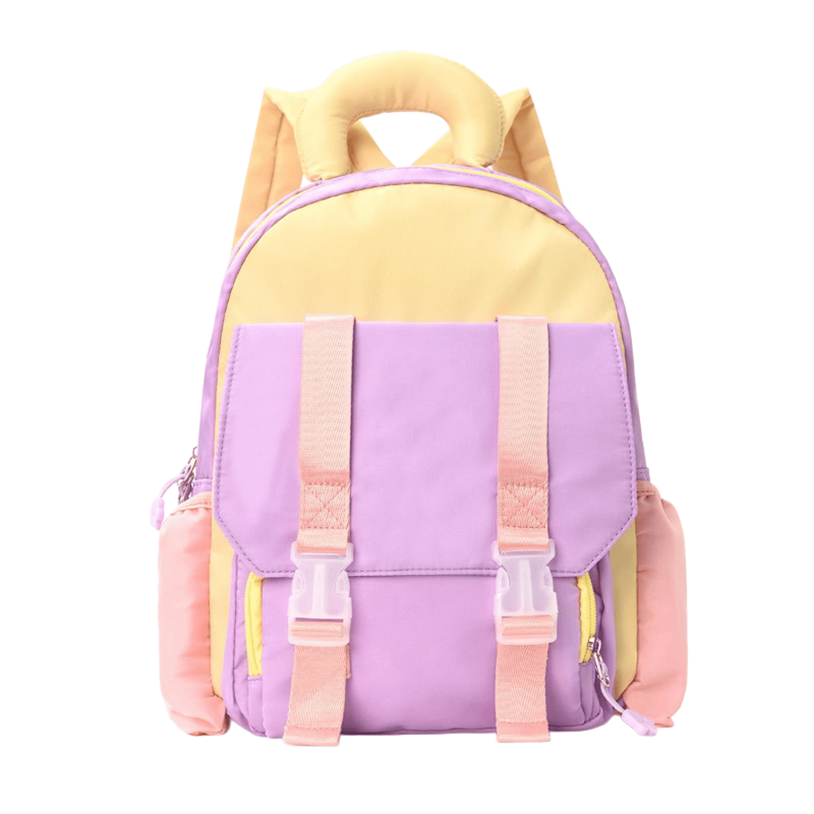 Backpack, Large - Capacity Storage School Bag With Purple Color Scheme ...