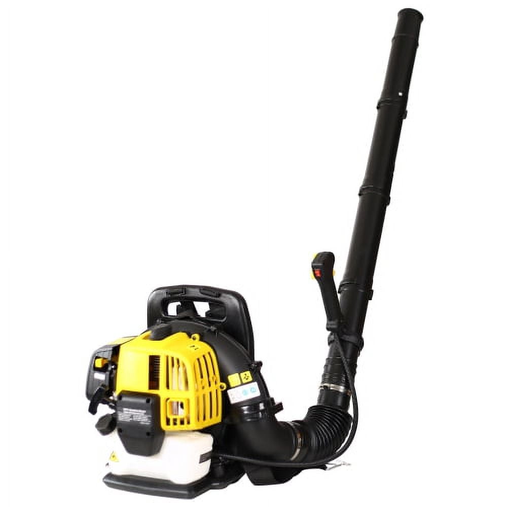 Backpack Leaf Blower, Gas-Powered, 52cc 2-Cycle Engine, Gasoline Blower ...