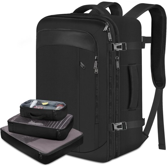 Backpack for Men, 50L Travel Backpack, Carry Airplane Approved Luggage ...