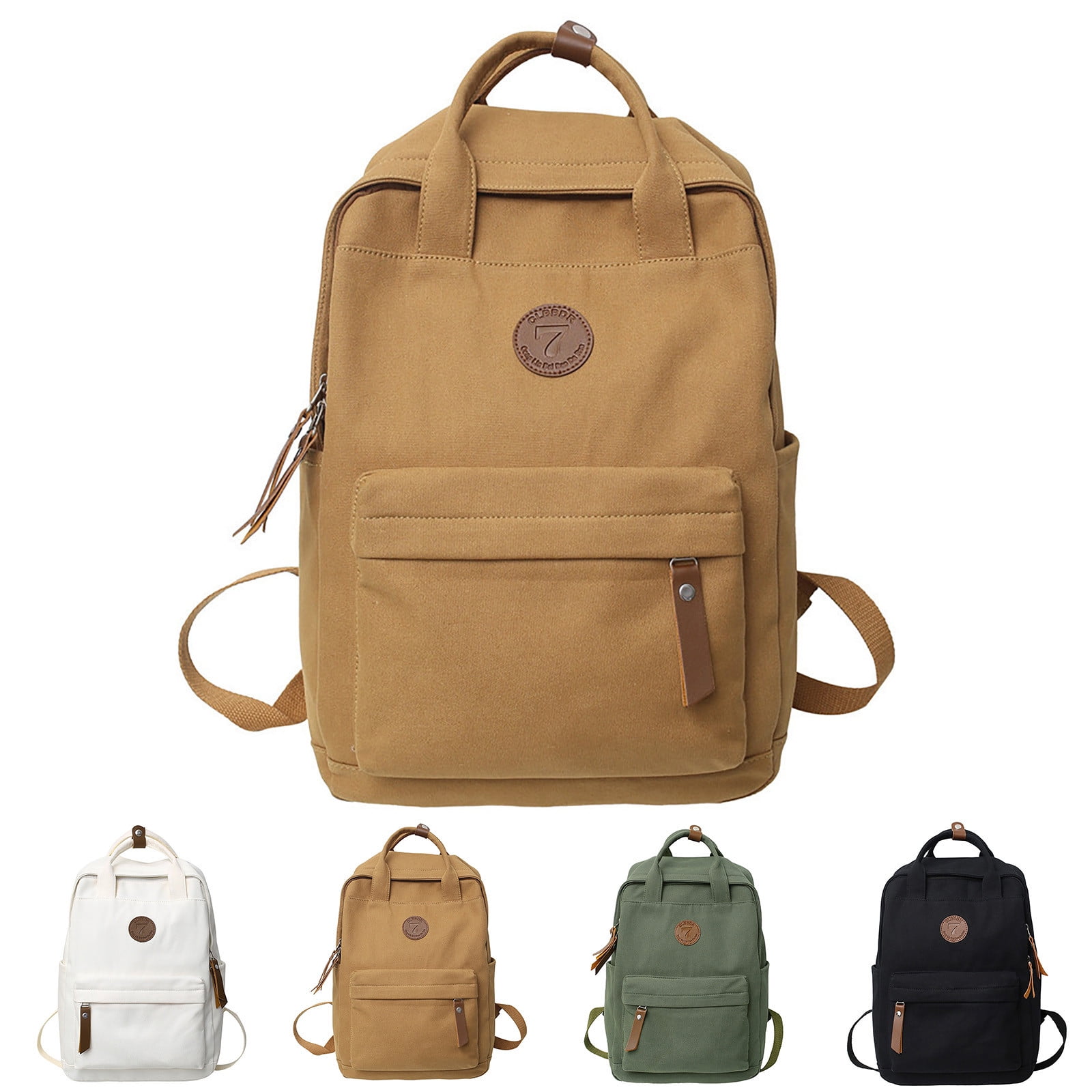 Backpack Men And Women Couples Shoulder Bag Fashion Simple Personality ...