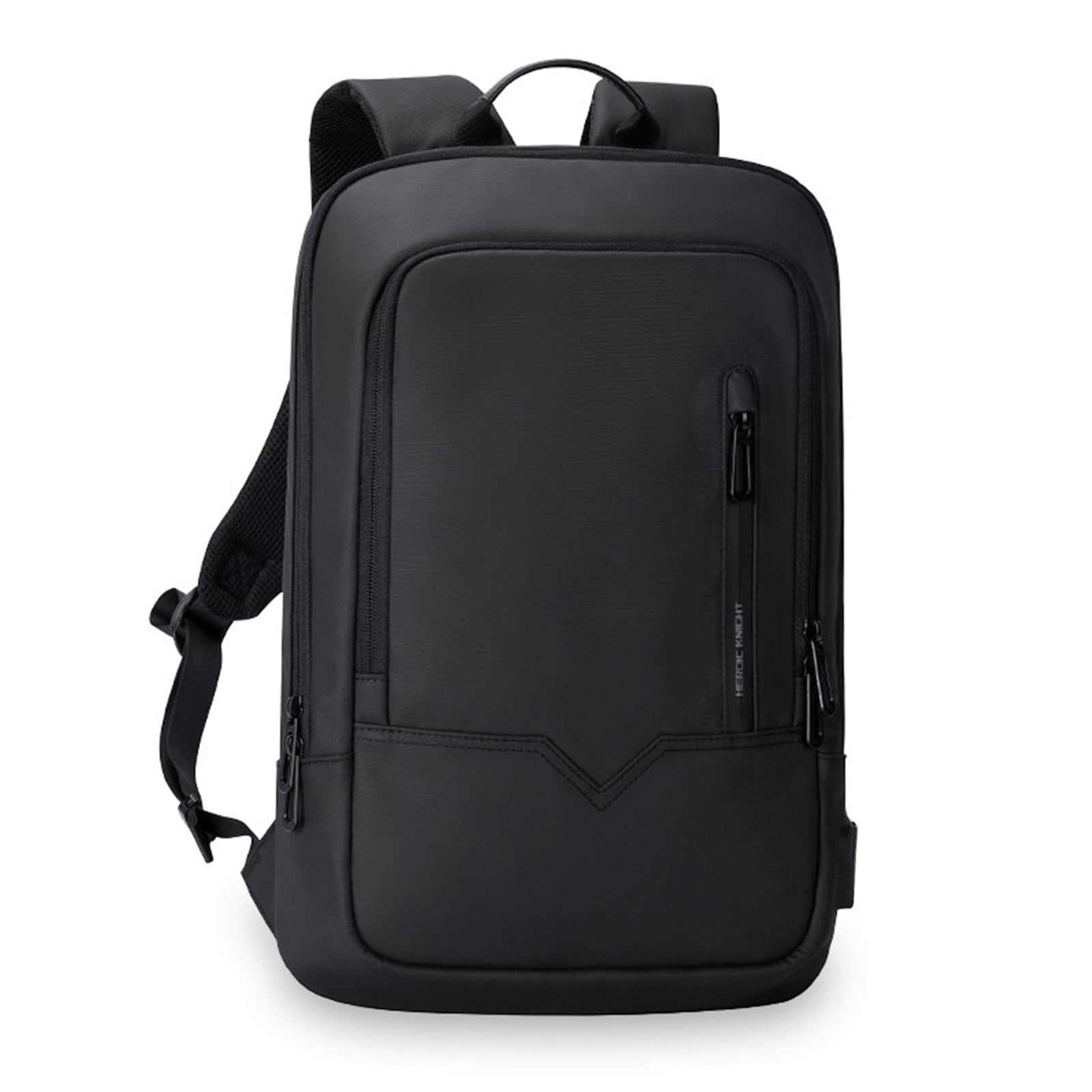 Backpack for Men Business Slim Backpack with USB Charger Computer ...
