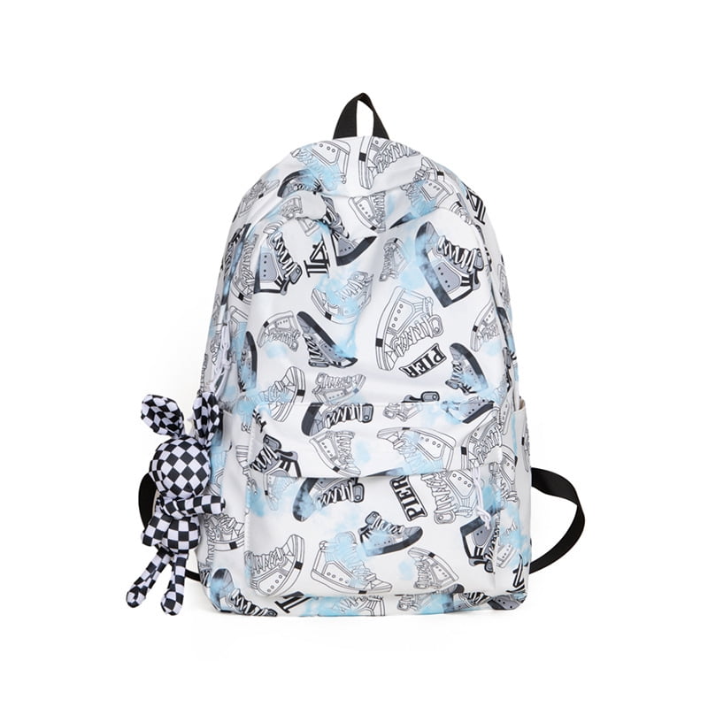 Backpack Men's Fun Novelty Japanese Harajuku Personality Graffiti ...