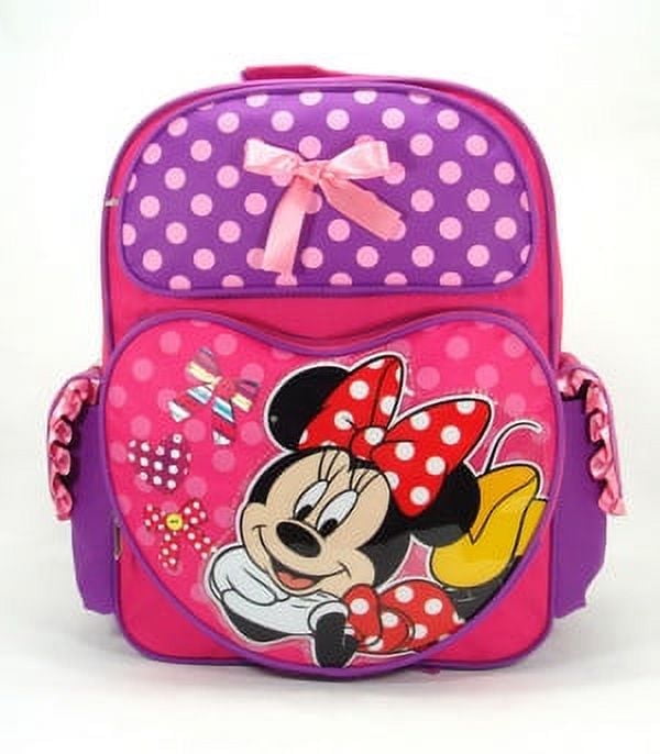 Backpack - - Minnie Mouse - Lucky Bag (Large School Bag) - Walmart.com