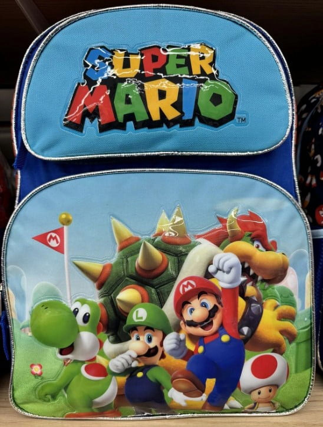 Backpack - Nintendo Super Mario - Group Blue - Walmart.com