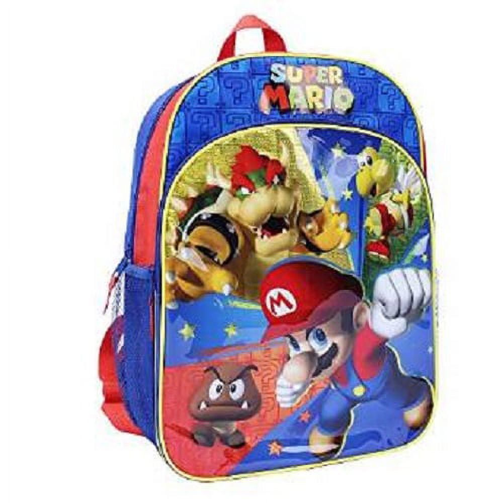 Backpack - Nintendo - Super Mario vs Browser Goomba Bag New 392450 ...