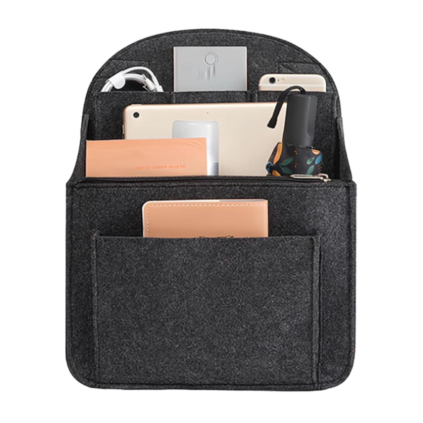 Backpack Organizer Insert, Portable Felt Storage Bag, Travel Rucksack ...