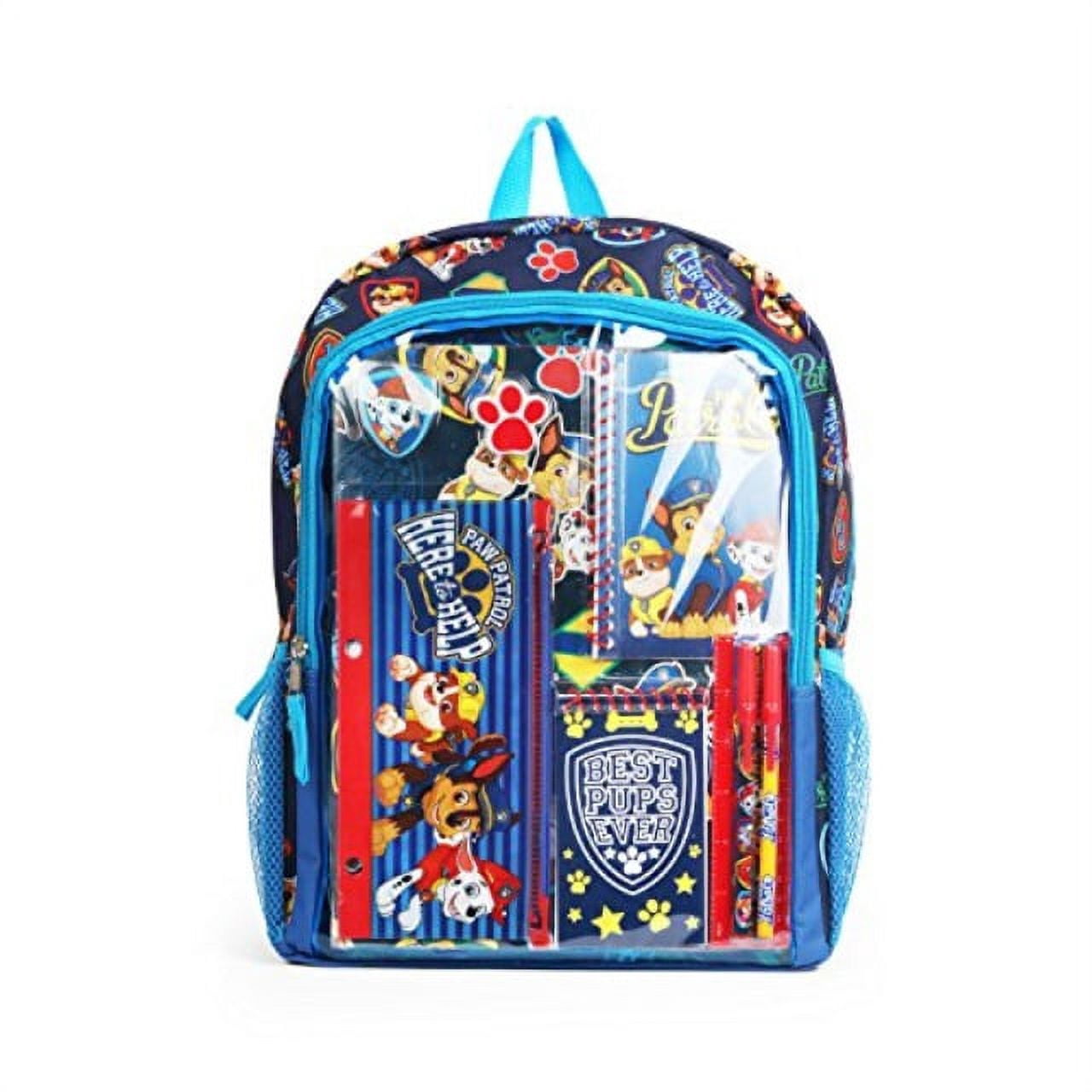 Backpack - Paw Patrol - w/Stationery Set - Walmart.com