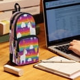 Backpack Pencil Case, 3 Compartment Large Capacity Oxford Fabric Pencil ...