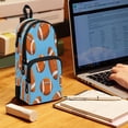 Backpack Pencil Case, 3 Compartment Large Capacity Oxford Fabric Pencil ...