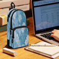 Backpack Pencil Case, 3 Compartment Large Capacity Oxford Fabric Pencil ...