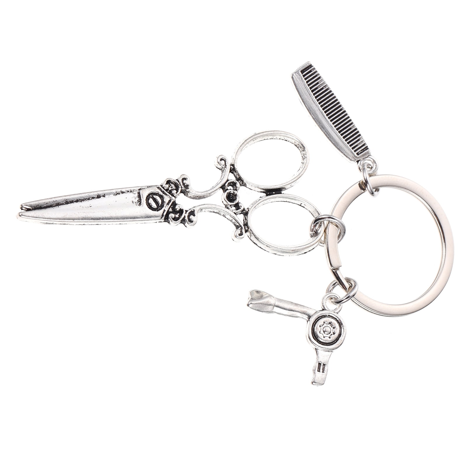 Backpack Pendant Key Ring Decors Clef Charm Stylist Hair Piercing ...