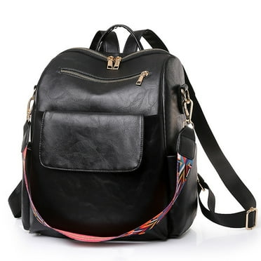 Womens Leather Convertible 7 Pocket Medium Size Tear Drop Sling ...