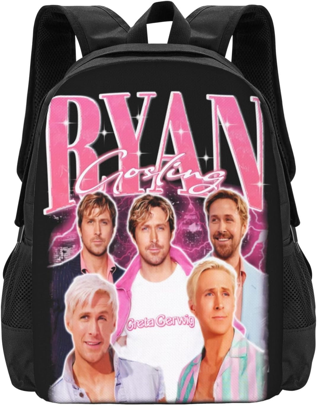 Backpack Ryan Actors Gosling Laptop Computer Backpacks Outdoor Travel ...