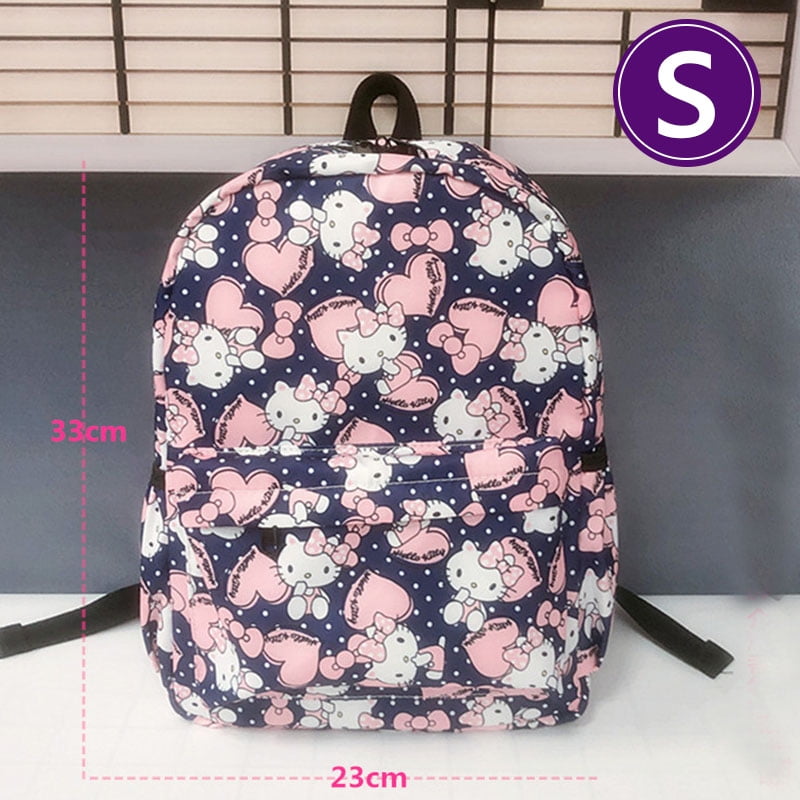 Backpack Sanrio Cute Backpack Large Capacity Hello Kitty Student ...