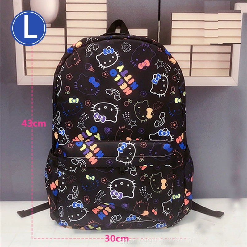 Backpack Sanrio Cute Backpack Large Capacity Hello Kitty Student ...