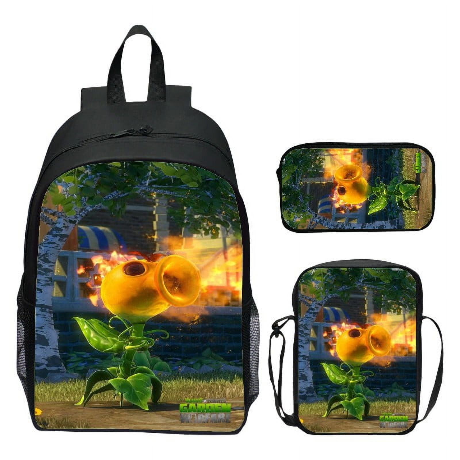 Backpack Set Plants vs Zombies Double Shoulder Backpack - Walmart.com