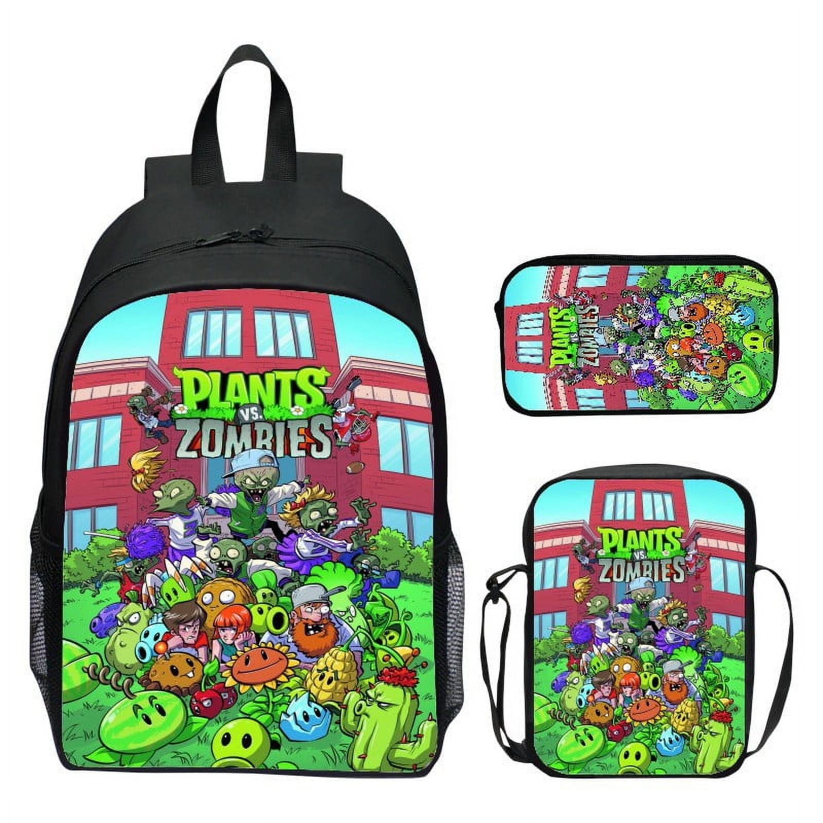 Backpack Set Plants vs Zombies Double Shoulder Backpack - Walmart.com