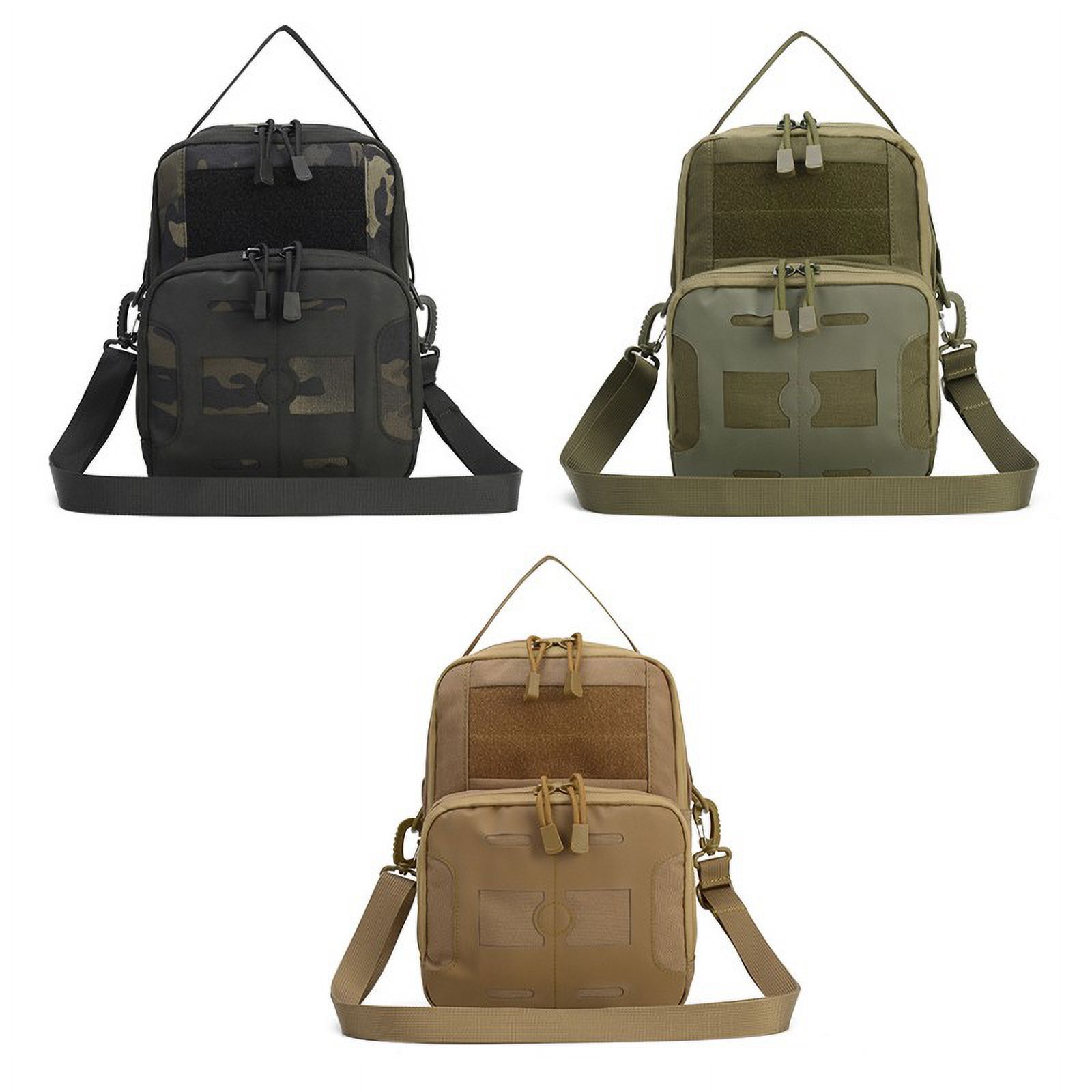 Backpack Sling Shoulder Bag Molle Travel Chest Pack Outdoor Hiking Mens ...