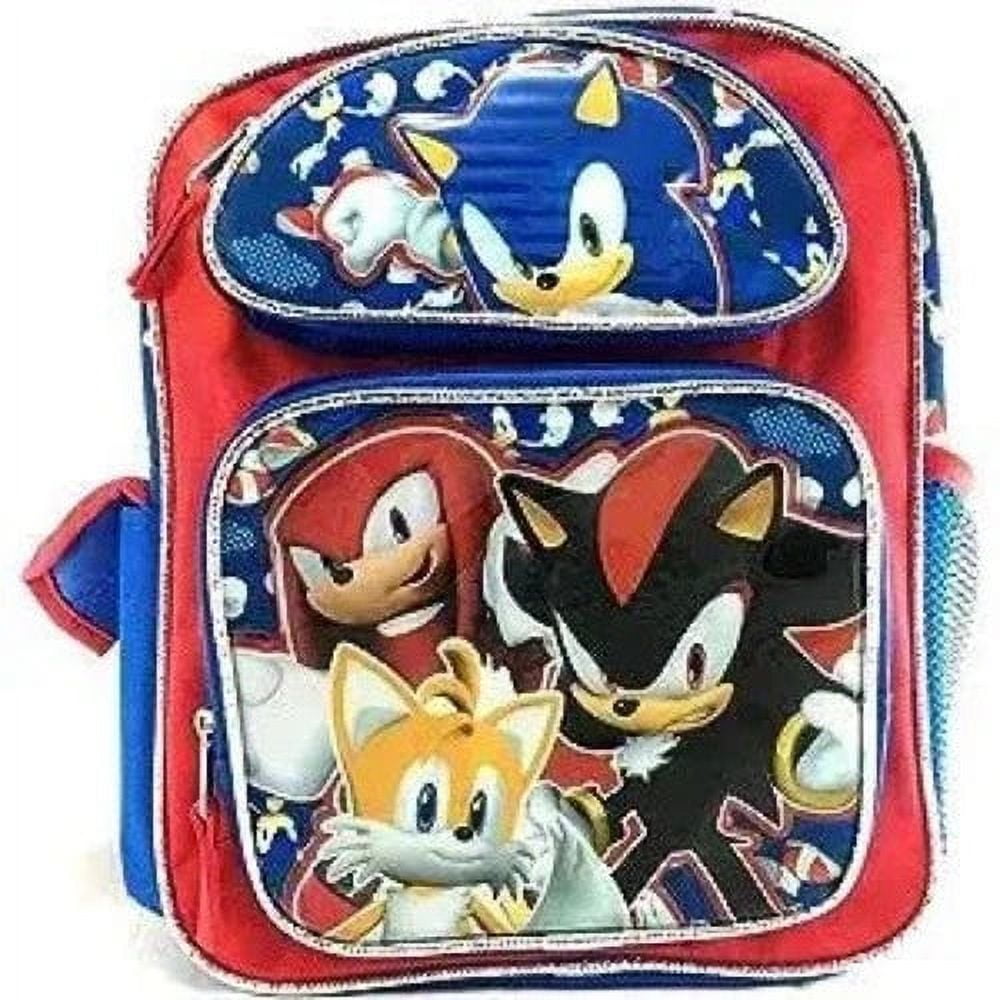 Backpack Sonic Team Tail Shadow Knuckles 12" - Walmart.com