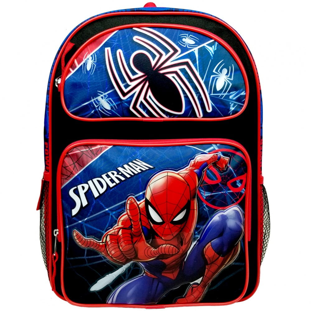 Backpack - Spider-Man 16" Large Backpack #SPCF101 - Walmart.com