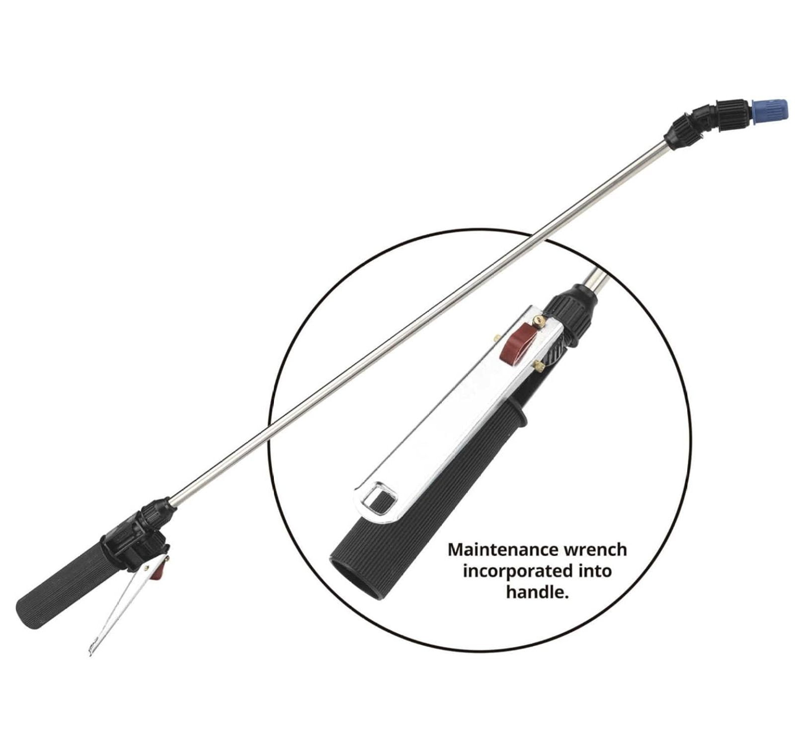 Backpack Sprayer Replacement Stainless Wand Assembly with Trigger ...