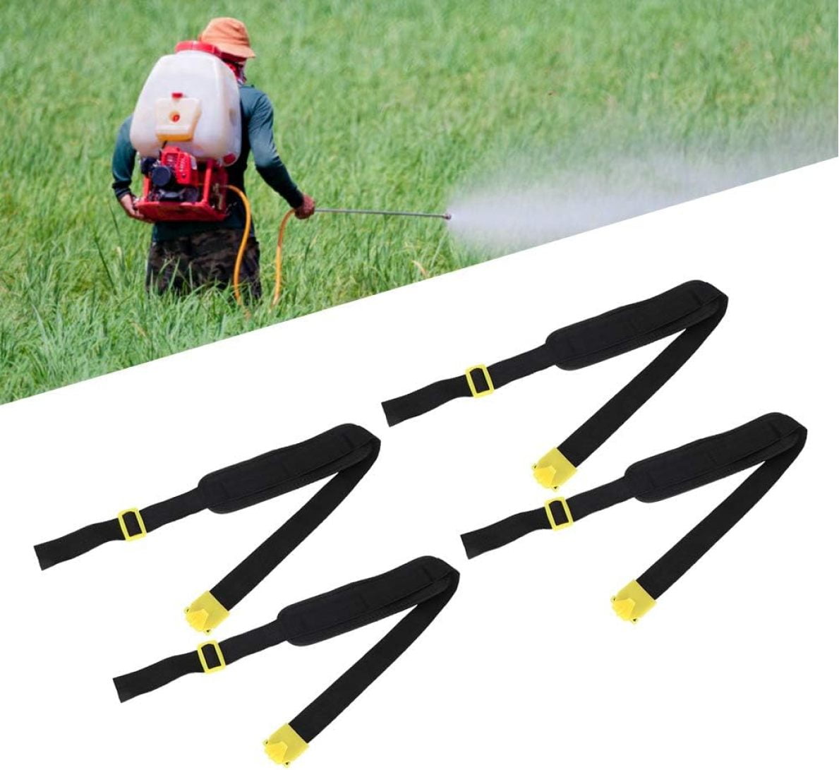 Backpack Sprayer Replacement Straps,2 Pairs Sprayer Shoulder Strap ...