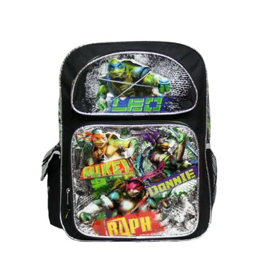 Tmnt 16" Backpack - Turtle Power with Dripping Paint - Walmart.com