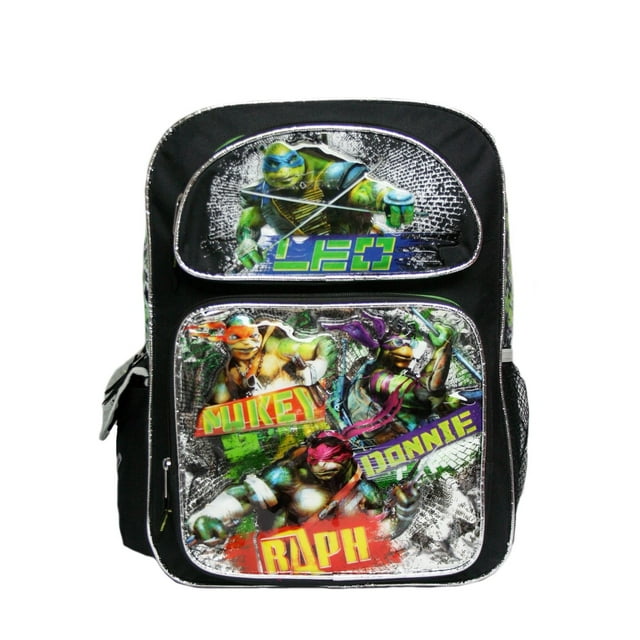 Teenage Mutant Ninja Turtles Large Backpack - 16" Kids School Bookbag ...
