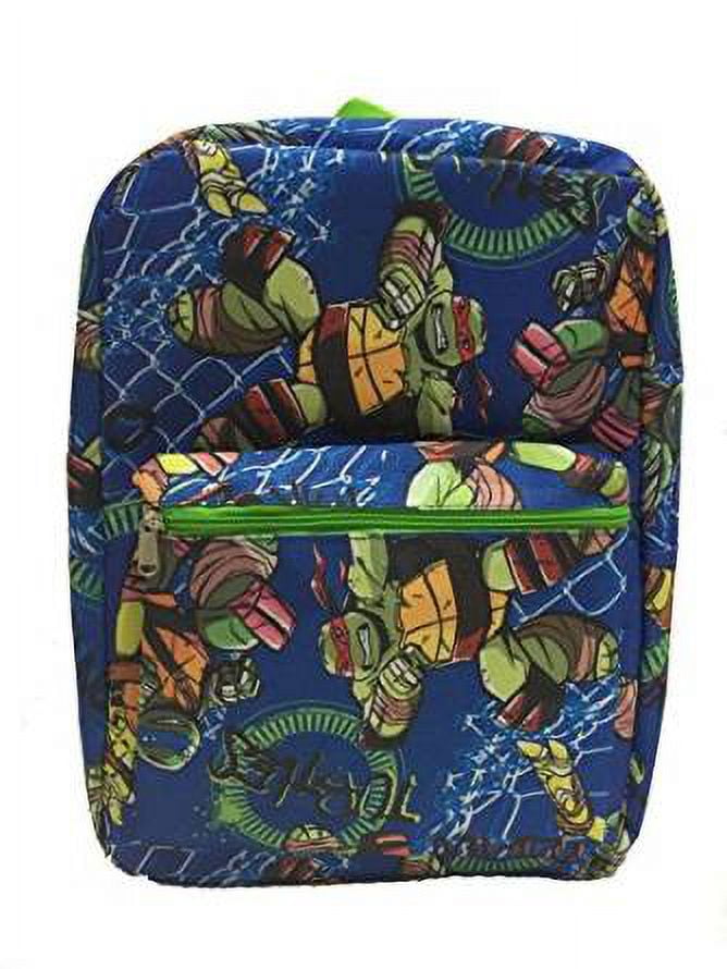 Backpack - Teenage Mutant Ninja Turtles - TMNT Allover (Blue) New ...