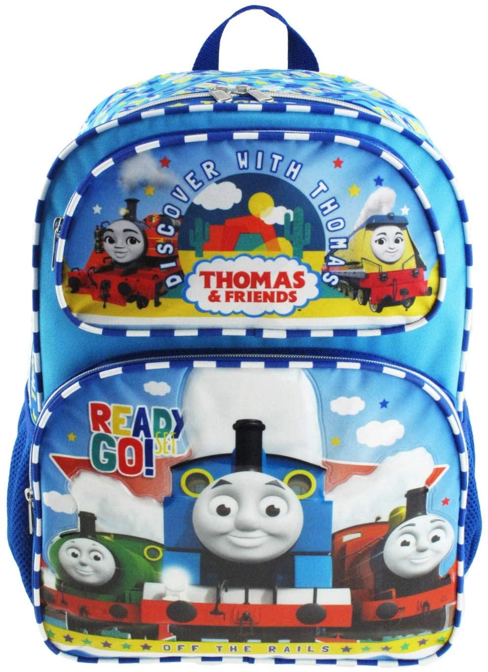 Backpack - Thomas & Friends - Ready-Go Blue 16" - Walmart.com