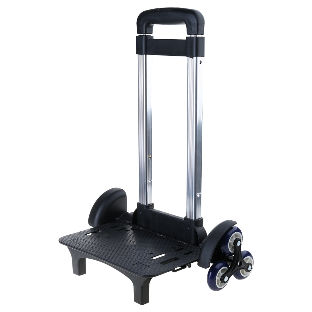 Backpack Trolley Foldable Trolley Cart 6 Wheels Rolling-Luggage Carts ...