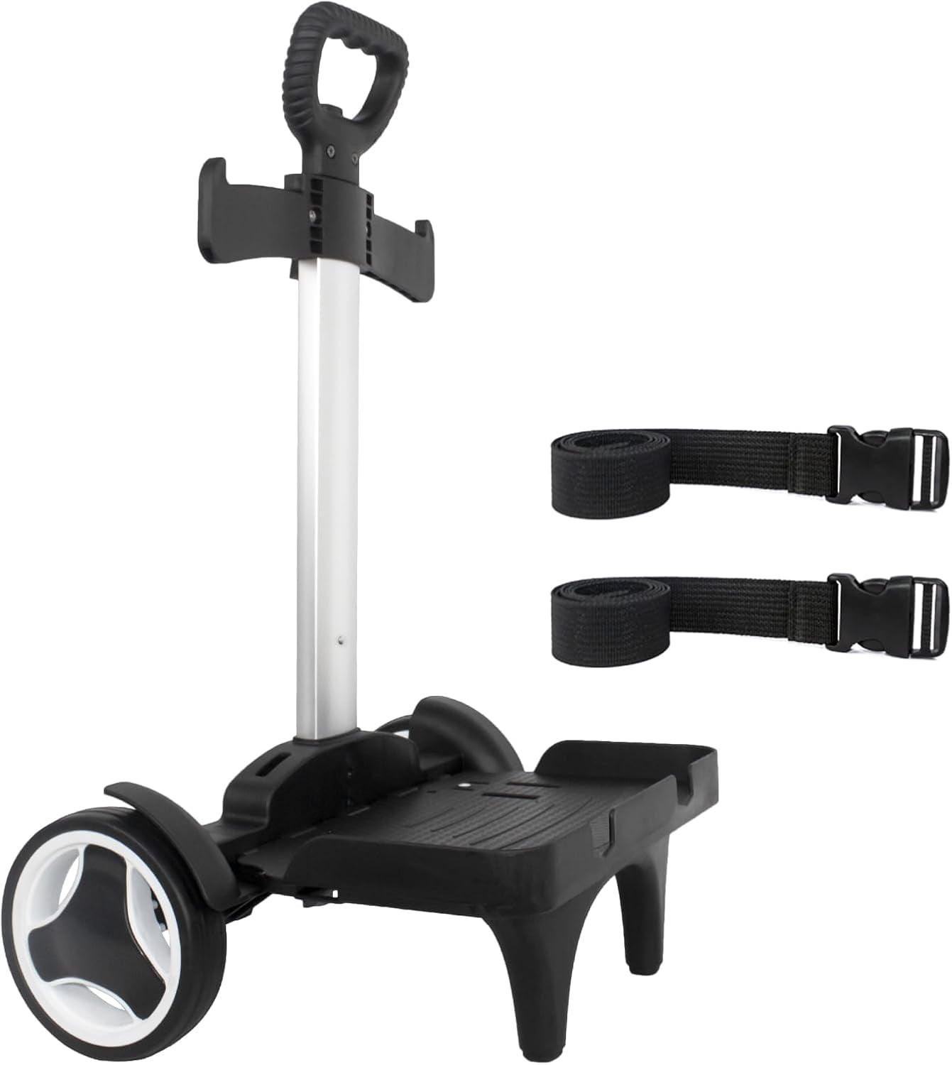 Backpack Trolley Wheeled Cart with Edge Guard Base Noiseless Big Wheels ...
