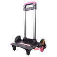 Backpack Trolley with Telescopic Handle 6 Wheels Hand Cart Rolling ...