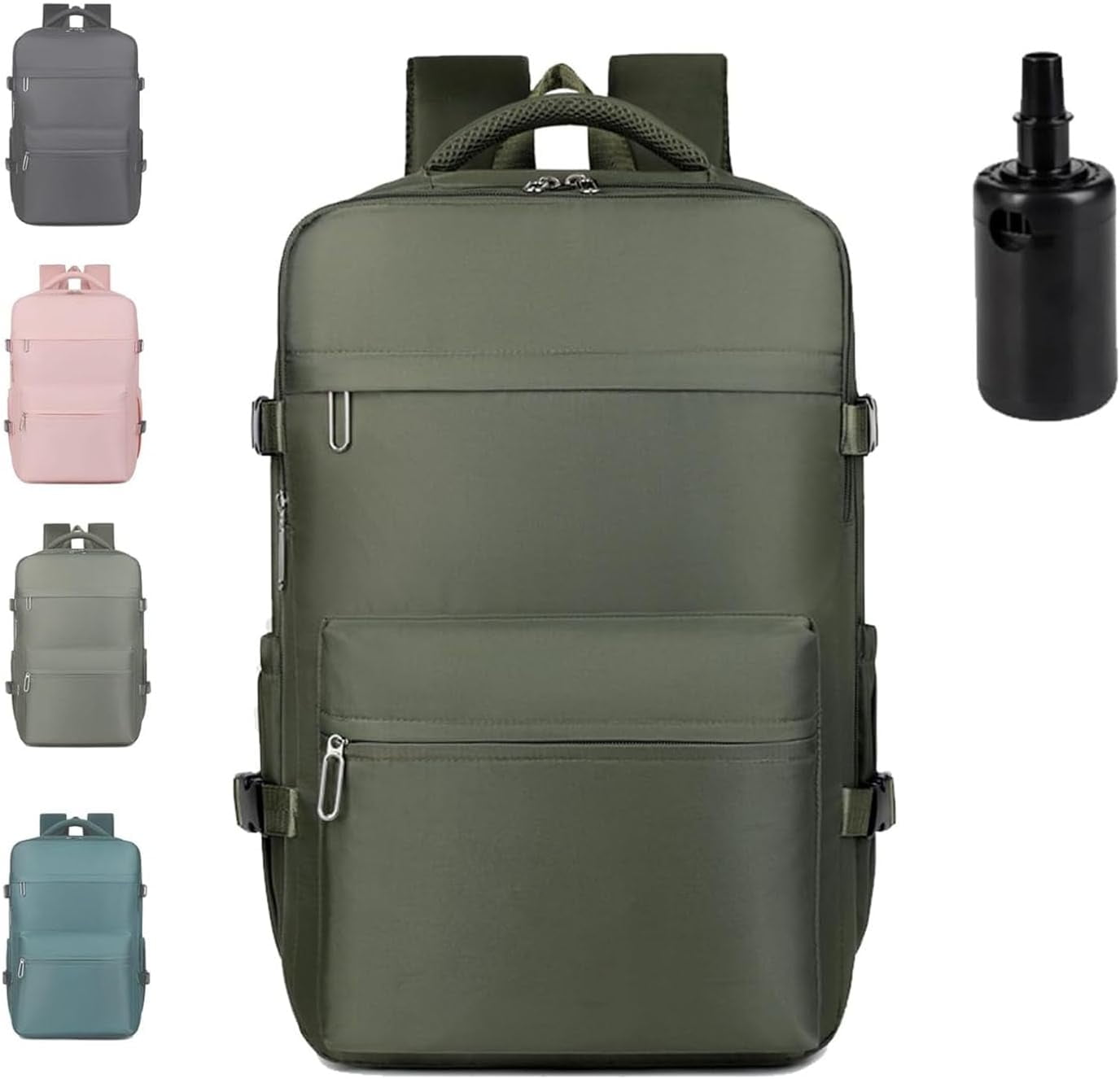 Backpack, Vacuum Back Pack Travel, Expandable Bacpacks with Electric ...