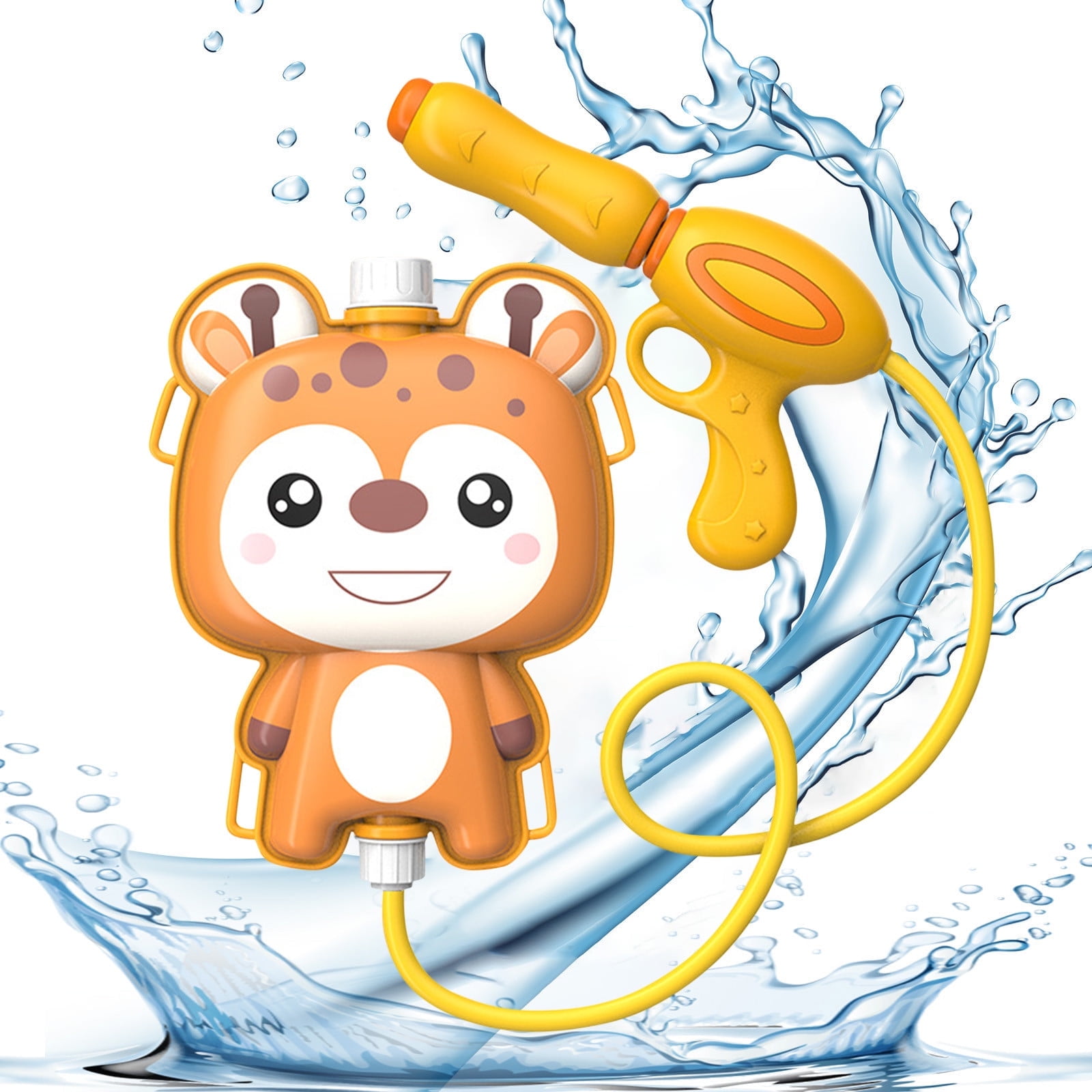 Backpack Water Spray Toy for Kids with 1000ml Capacity, Long Range 8m ...