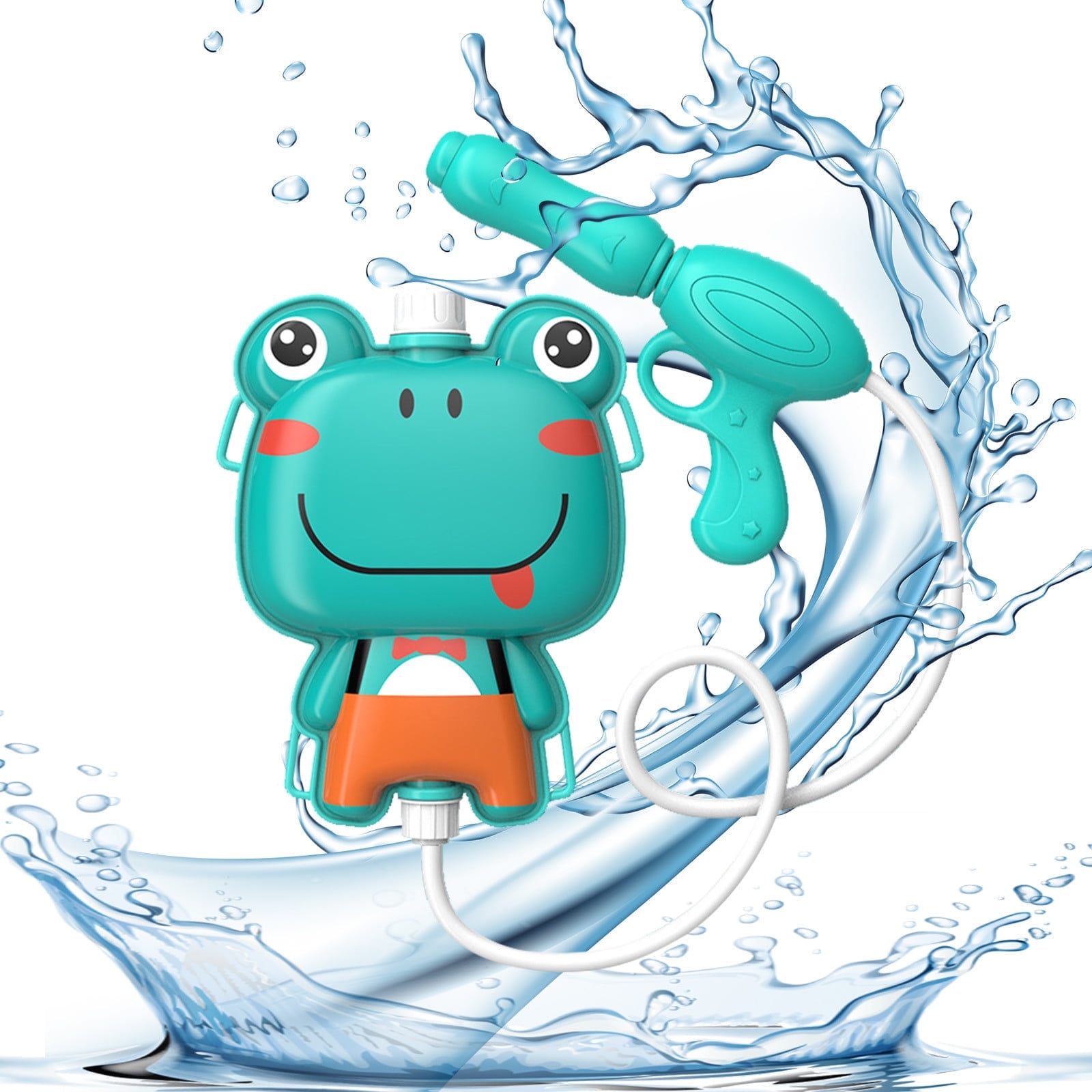 Backpack Water Spray Toy for Kids with 1000ml Capacity, Long Range 8m ...