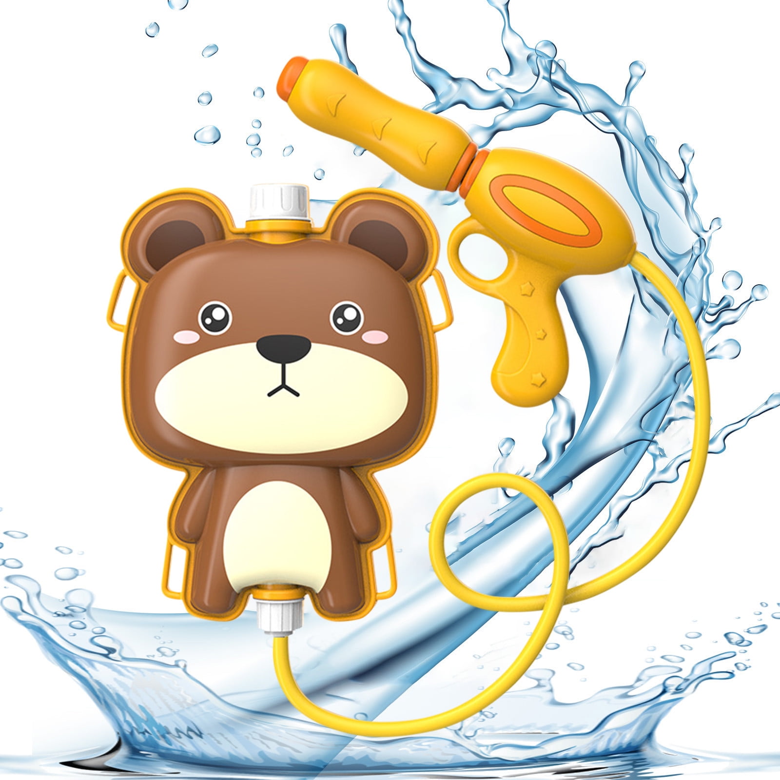 Backpack Water Spray Toy for Kids with 1000ml Capacity, Long Range 8m ...