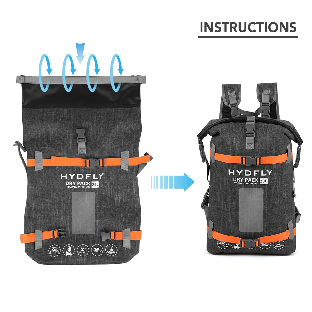 Backpack,Waterproof 10l / 15l 10l / 15l / 20l River Roll- Water 10l ...