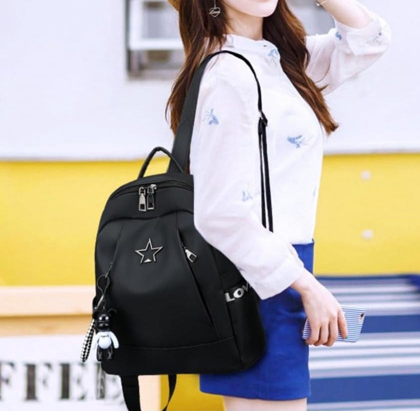 Backpack for Women, Oxford Ladies Daypack Shoulder Bag, Anti-Theft ...